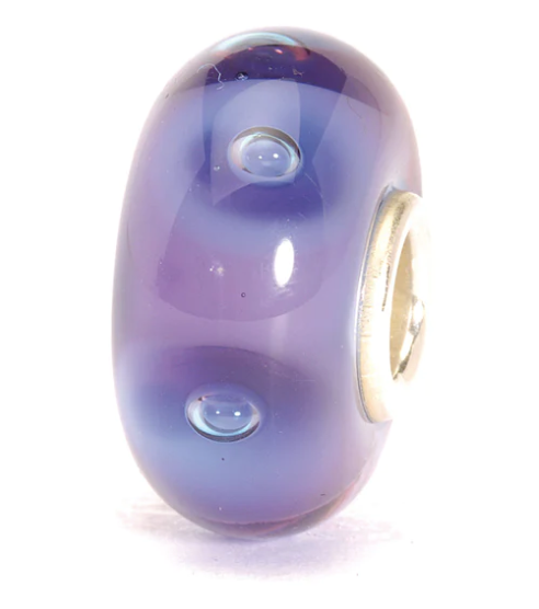 Trollbeads Purple Bubbles Glass Bead – 1OAK Jewellery and Gifts